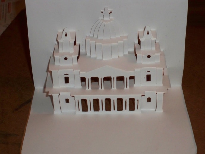 Japanese art form kirigami inspires robot snake locomotion