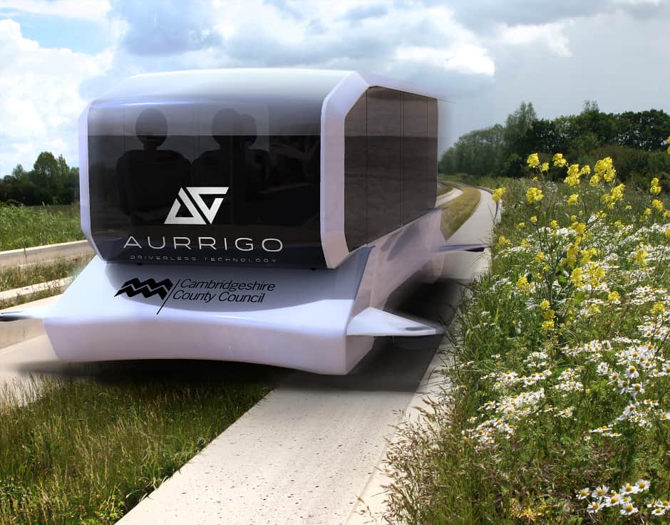 Aurrigo named lead partner in £3.2m autonomous shuttle project