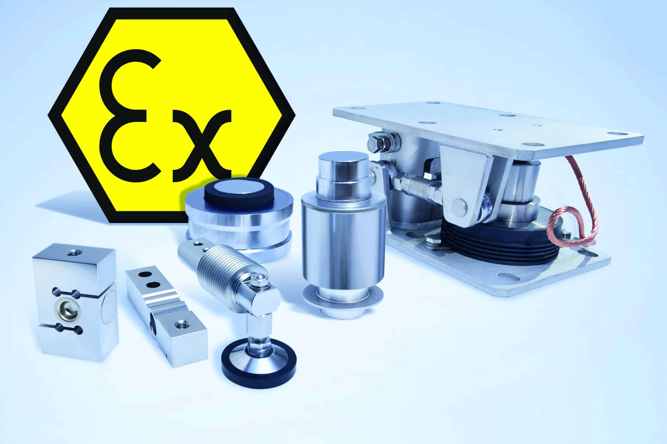 Load cells suitable for explosive areas (European ATEX Directive 94/9/EC)