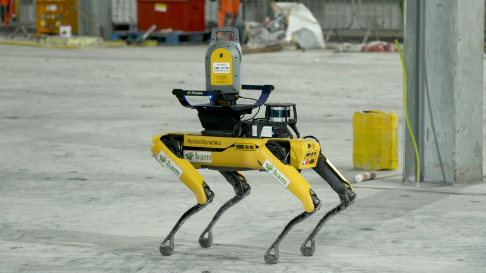 The Engineer - Remotely operated robot dog carries out site survey in ...