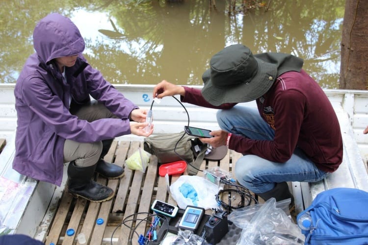 Multisensing device maps water contamination in rural Colombia