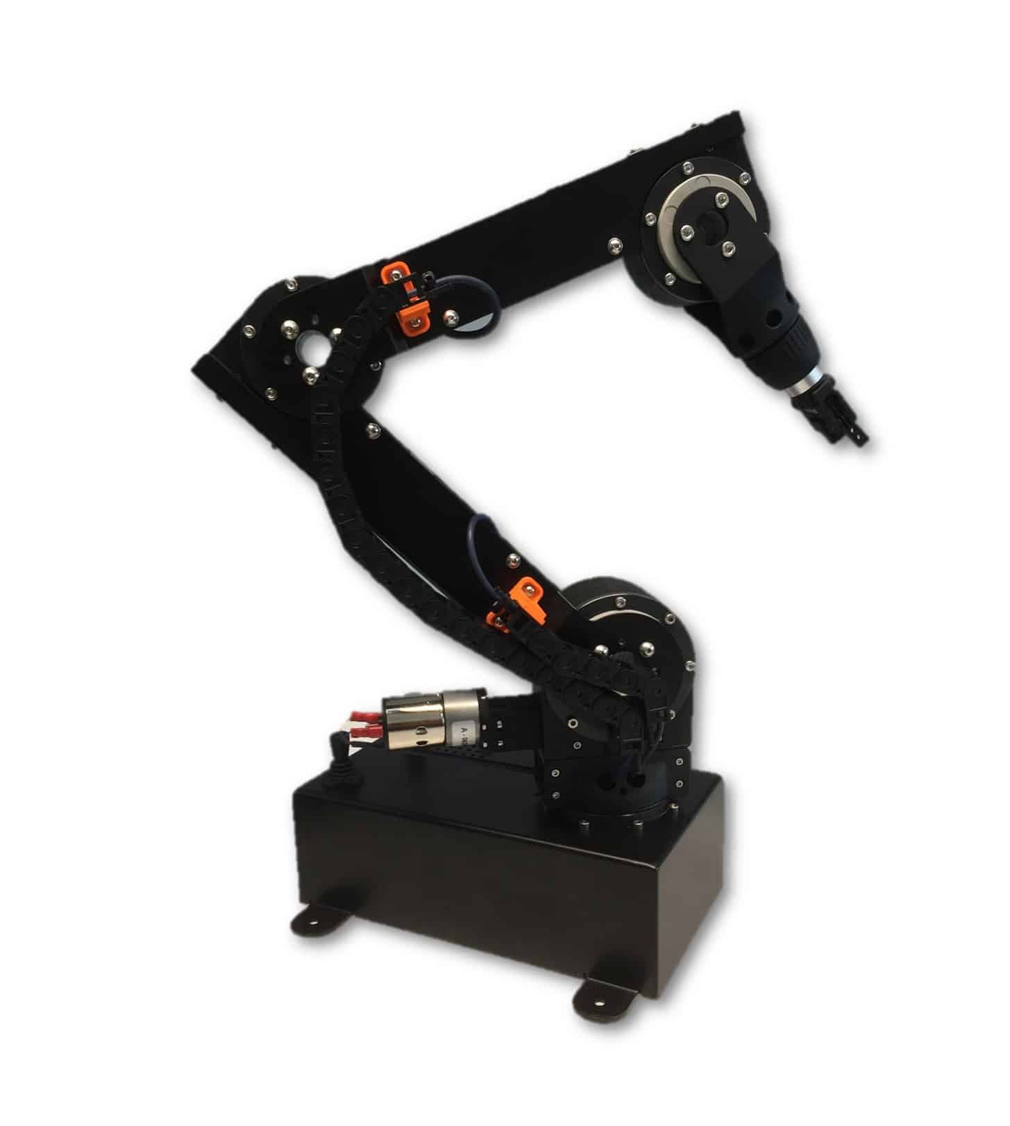 Direct drive articulated robotic arm supports lean automation